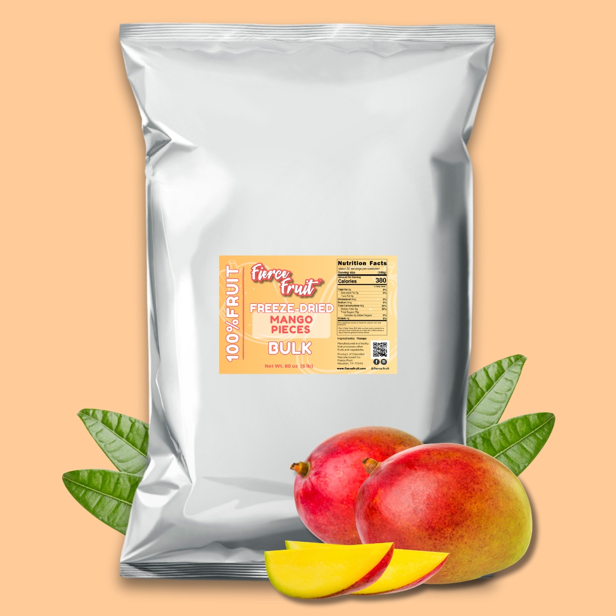 Bulk Dried Mango Pieces | Long Shelf Life | Fierce Fruit